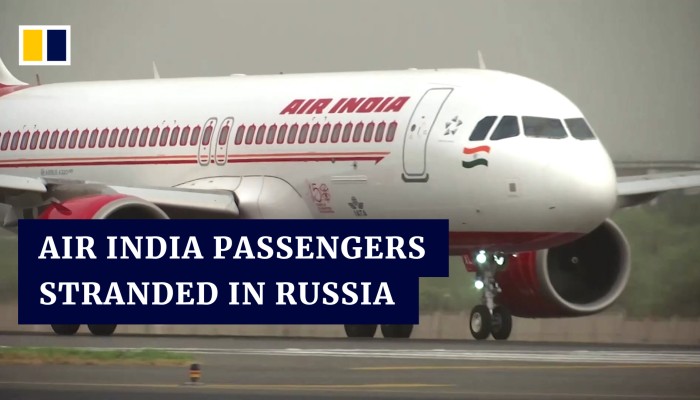 Air India passengers stranded in Russia after engine problem forces emergency landing | South ...