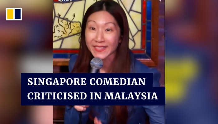Singaporean Comedian Faces Backlash For Joke About Missing Malaysia