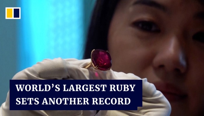 World’s largest ruby sells for record US$34.8 million at New York ...