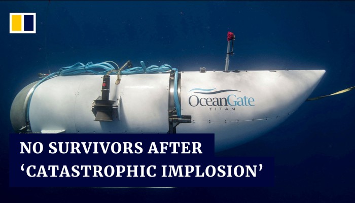 Titanic tour sub suffered ‘catastrophic implosion’ with all 5 on board ...