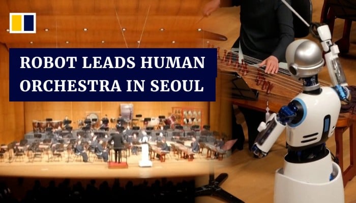 AI robot conductor makes debut leading South Korea’s national orchestra | South China Morning Post