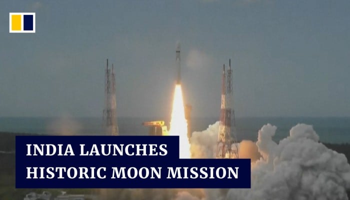 India launches home-grown lunar lander Chandrayaan-3, in bid to be ...