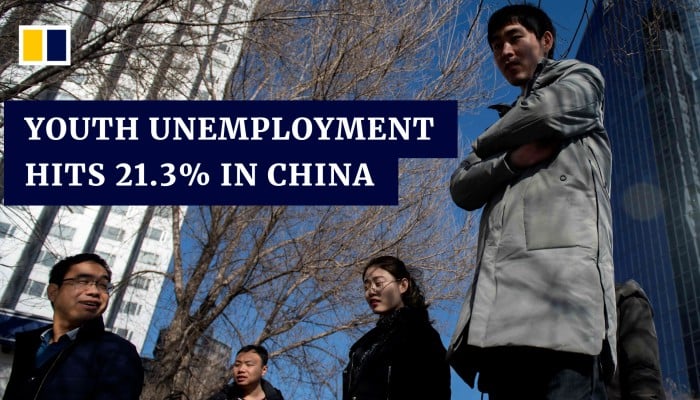 China’s youth unemployment rate hits new high as recovery falters ... China’s youth unemployment rate hits new high as recovery falters ...