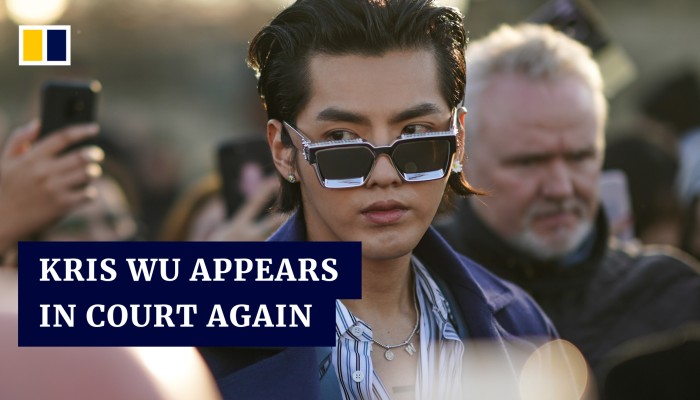 Chinese-Canadian pop star Kris Wu appeals against rape sentence | South ...