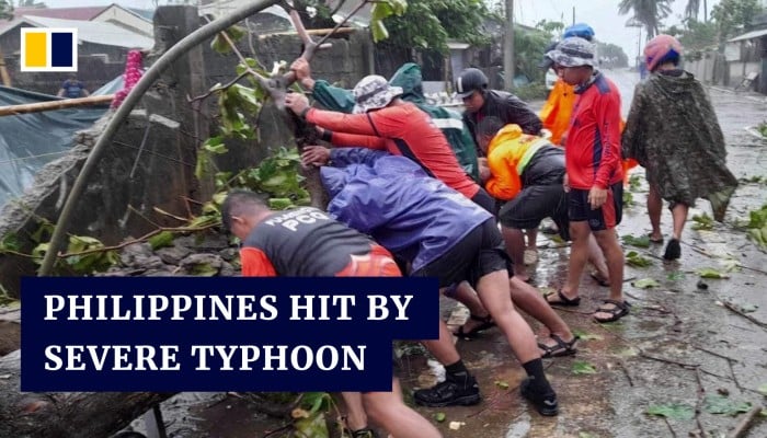 Rescue and cleaning efforts start as super typhoon Doksuri moves away ...