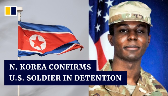 North Korea confirms detention of US soldier who bolted across border from South Korea | South ...