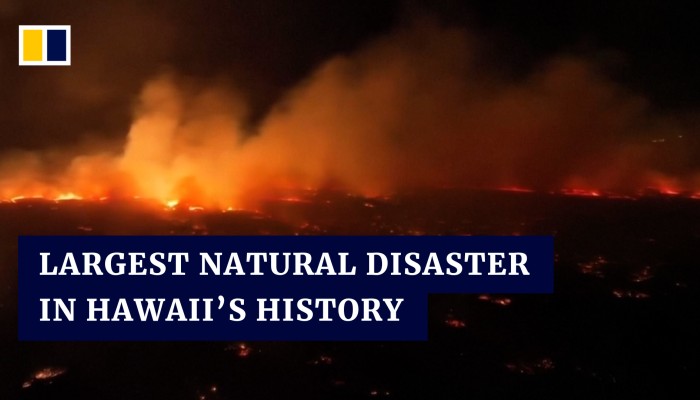 Hawaii resort city reduced to smouldering ruins as wildfires kill ...