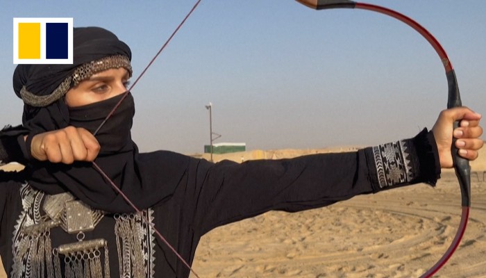 Buried tradition: Saudi woman contributes to country’s folk sport of ...