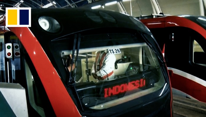 Jakarta Long Plagued With Traffic Jams Gets New Lrt Rail South