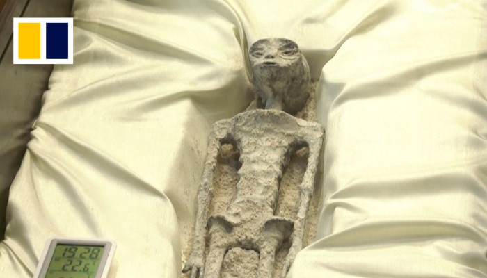 Suspected ‘non-human’ bodies displayed at UFO hearing in Mexico | South ...