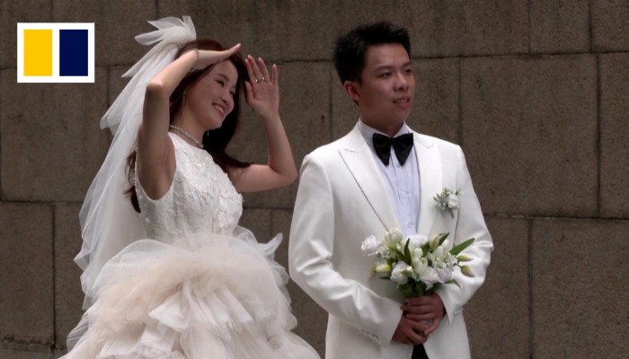 Taking the plunge: Wedding woes plague industry in China amid falling ... Taking the plunge: Wedding woes plague industry in China amid falling ...