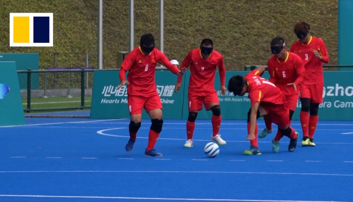 Chinese men’s blind football team play through disability to show love ...