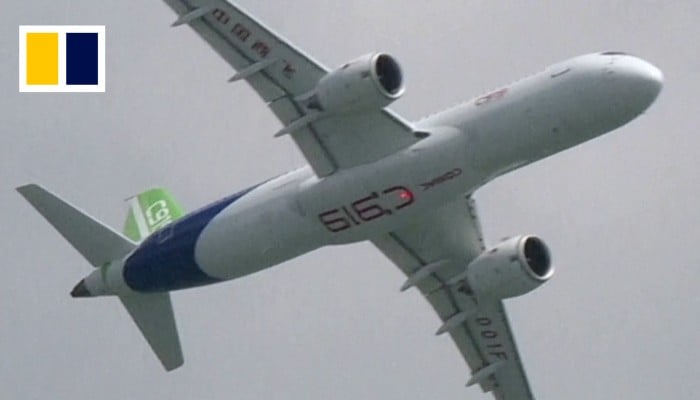 China’s C919: first home-grown airliner makes international debut | South China Morning Post