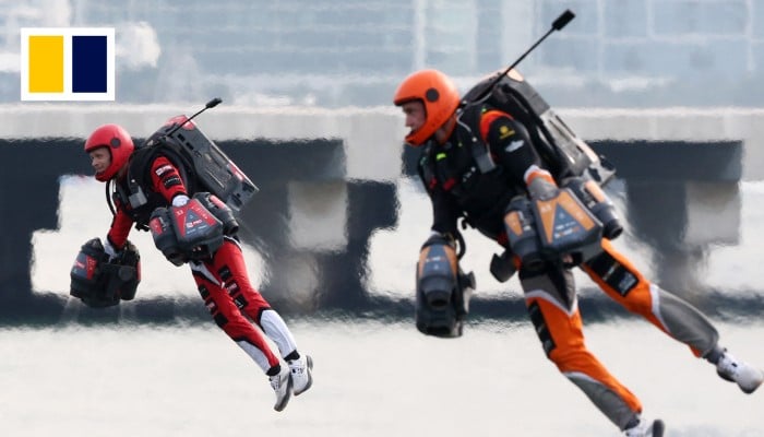 Dubai hosts world’s first jet suit race for ‘Iron Man’ pilots | South ...