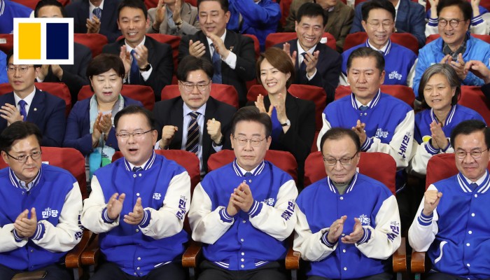 South Koreas Opposition In Landslide Parliamentary Election Win