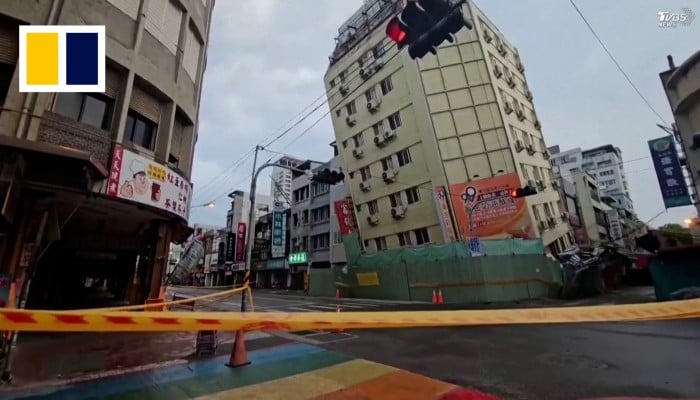 Magnitude 6.3 earthquake among dozens to rattle Taiwan | South China ...