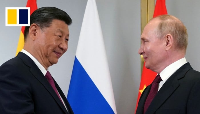 Xi Jinping And Vladimir Putin Hold Talks On Sco Sidelines In Kazakhstan
