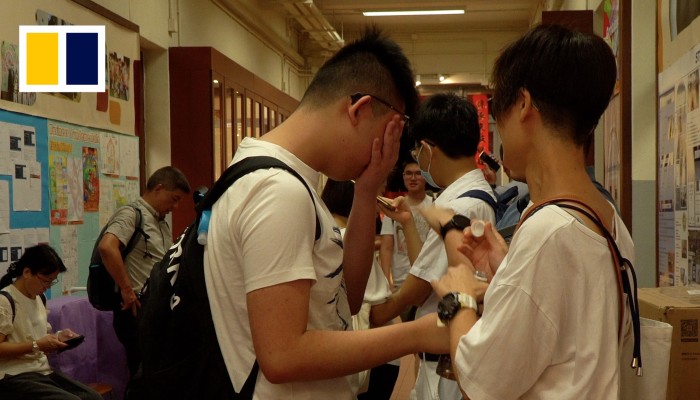 Hong Kong students receive exam results that may determine their ... Hong Kong students receive exam results that may determine their ...