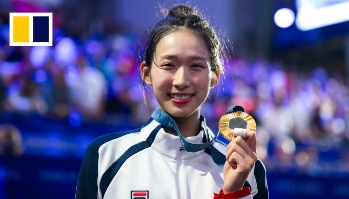 Fencer Vivian Kong wins Hong Kong’s 1st gold medal at Paris Olympics | South China Morning Post