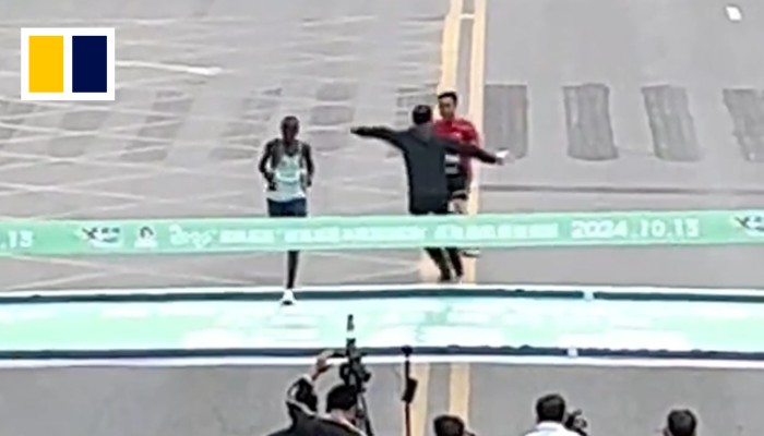 Man in China interrupts half-marathon attempting to be in winner’s ...