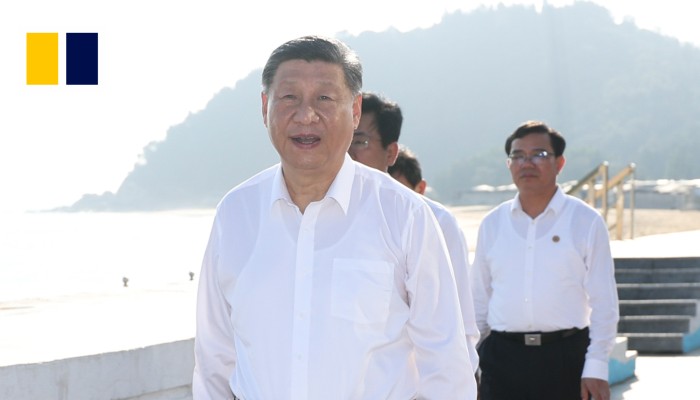 Chinese President Xi visits Taiwan-facing island after PLA blockade ...