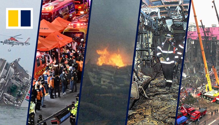 A look at South Korea's history of man-made tragedies preceding the ...