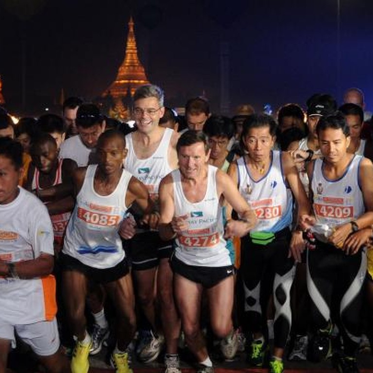 Myanmar hosts first marathon in decades in Yangon | South China Morning ...