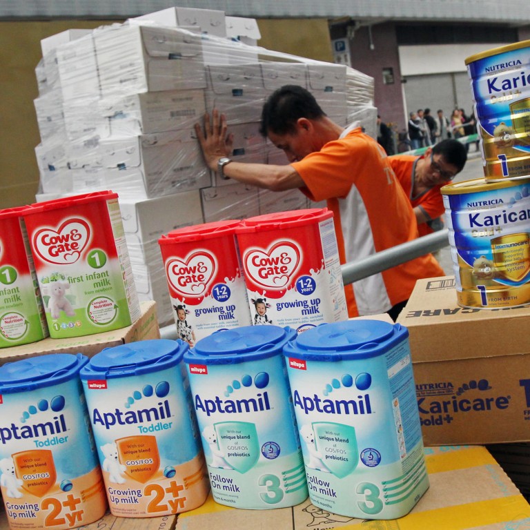 More than HK$1 million worth of milk powder seized in customs raid ...