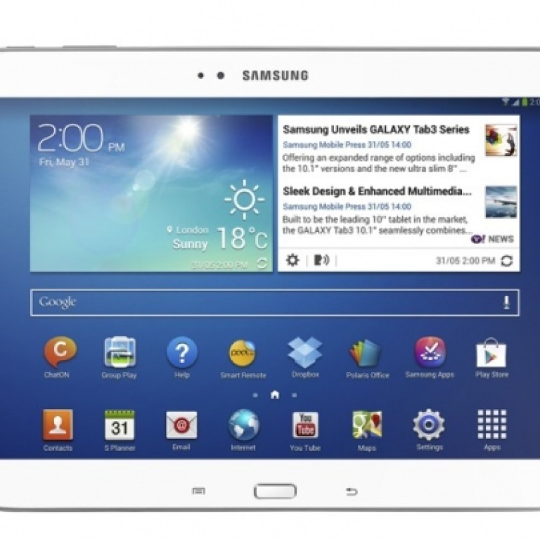 New Samsung tablets mimic Galaxy phones | South China Morning Post