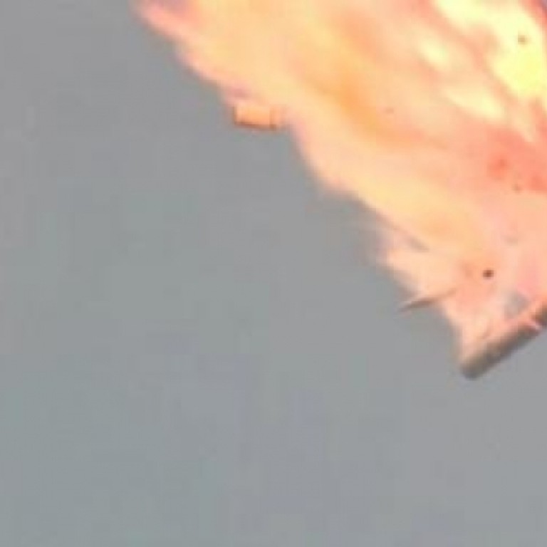 Russian rocket crashes in flames after take-off | South China Morning Post