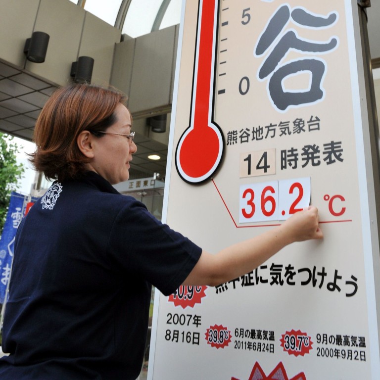 Nine die in record Japan heatwave as temperatures hit 41c | South China ...