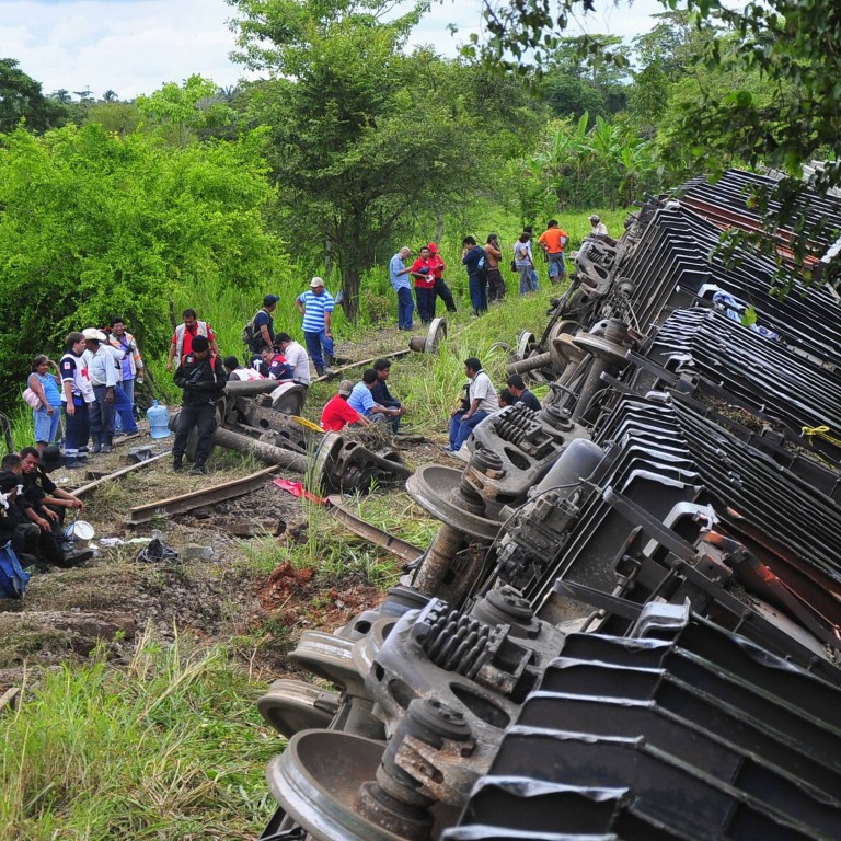 Six killed in Mexico migrant train derailment | South China Morning Post