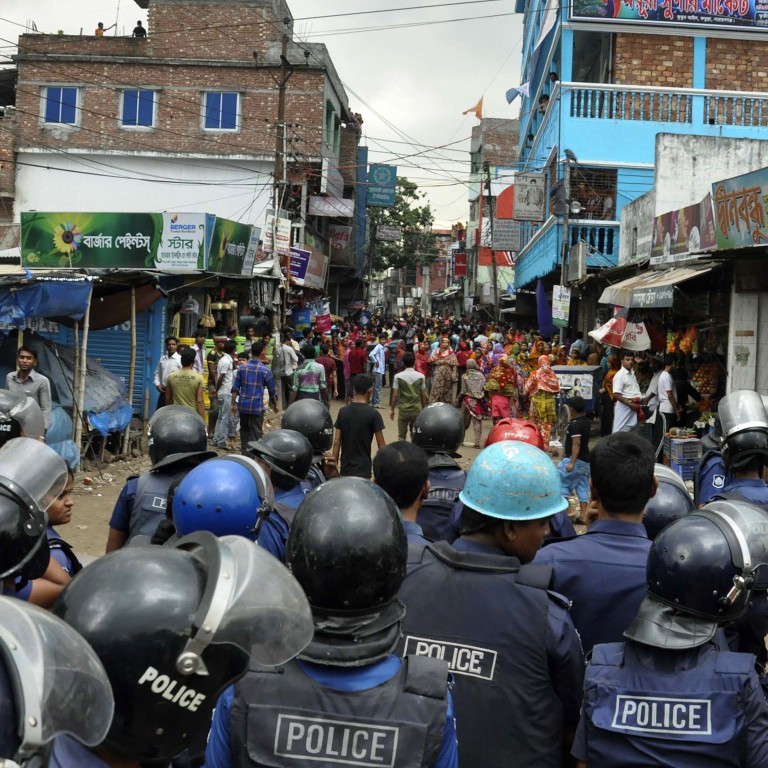 Bangladesh garment workers’ protest shuts 100 factories | South China ...