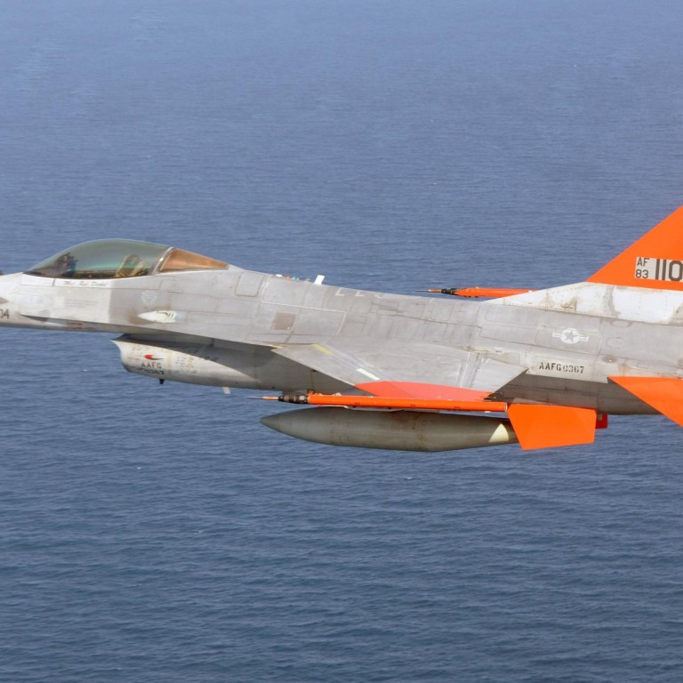 US flies first unmanned F-16 drone in test flight | South China Morning ...