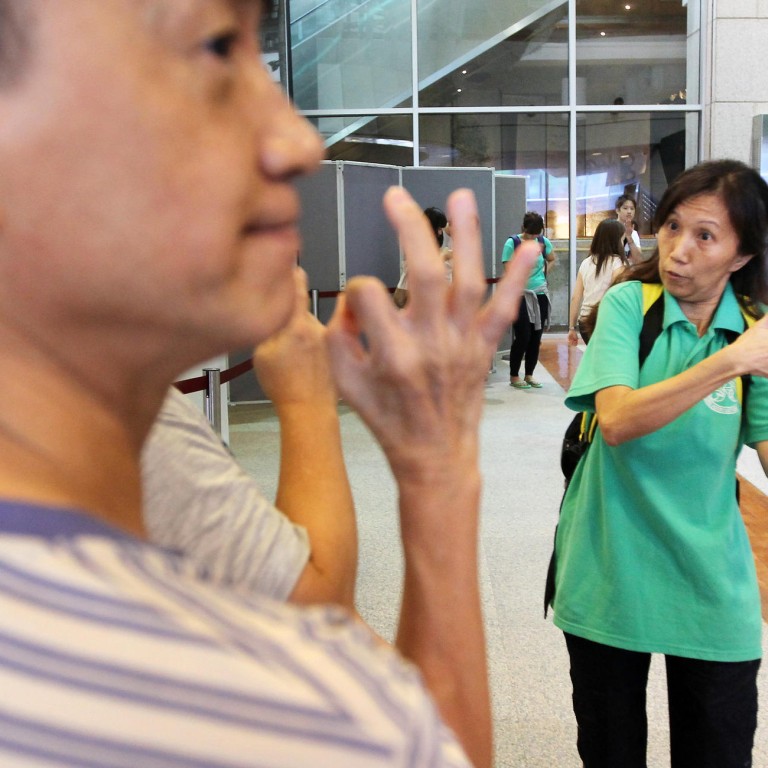 Hong Kong's 100,000 deaf people rely on just 10 hand-sign translators ...