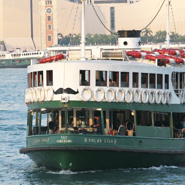Iconic Star Ferry gets hairy in honour of Movember charity campaign ...