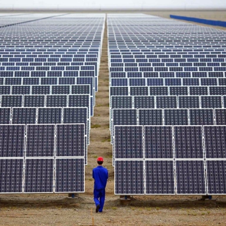 Struggling Chinese makers of solar panels turn themselves into ...
