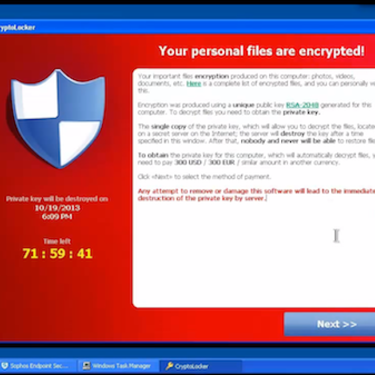 UK government warns of new online ransom scam CryptoLocker | South ...