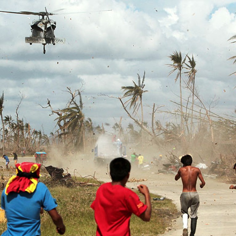 Philippines to split up typhoon relief zone country by country | South ...