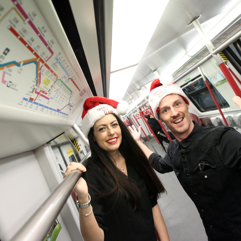 Pair plan MTR record bid for charity | South China Morning Post