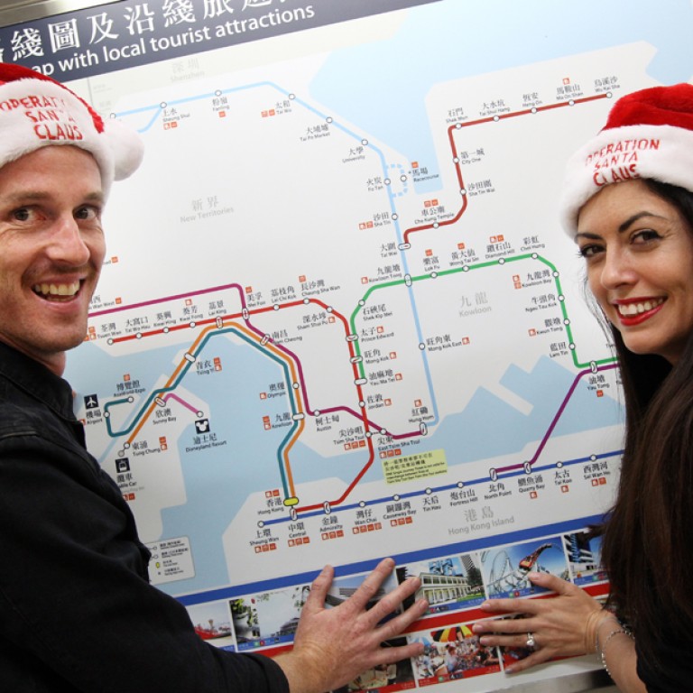 RTHK presenters aim to break MTR station record for Operation Santa ...