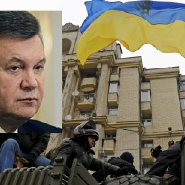 Ukraine parliament removes Viktor Yanukovich, who flees Kiev in "coup ...