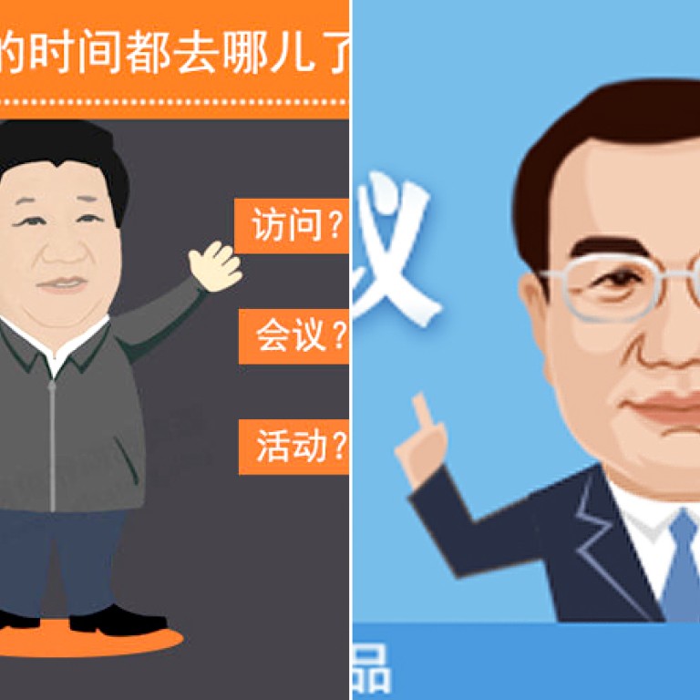 Li Keqiang cartoon character released in a break from party protocol ...