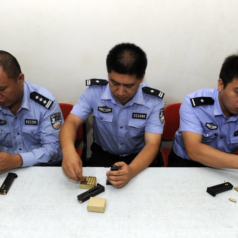 Chinese police to receive special weapons training in wake of terrorist ...