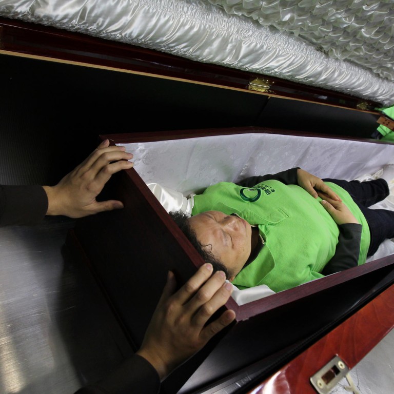 Hongkongers urged to choose 'reusable coffin' to help save the planet ...