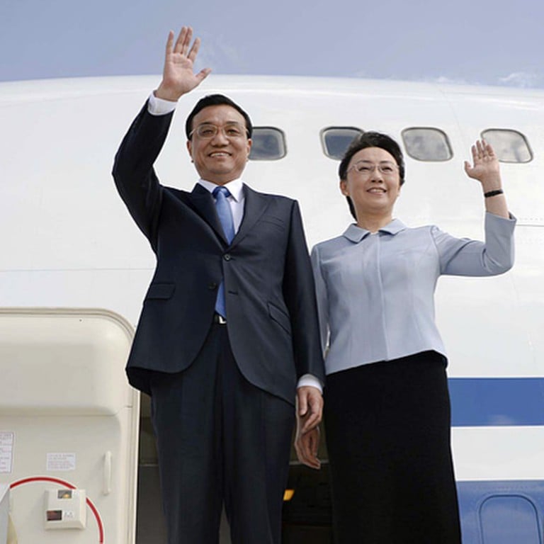 Chinese Premier Li Keqiang takes wife on state visit for first time ...
