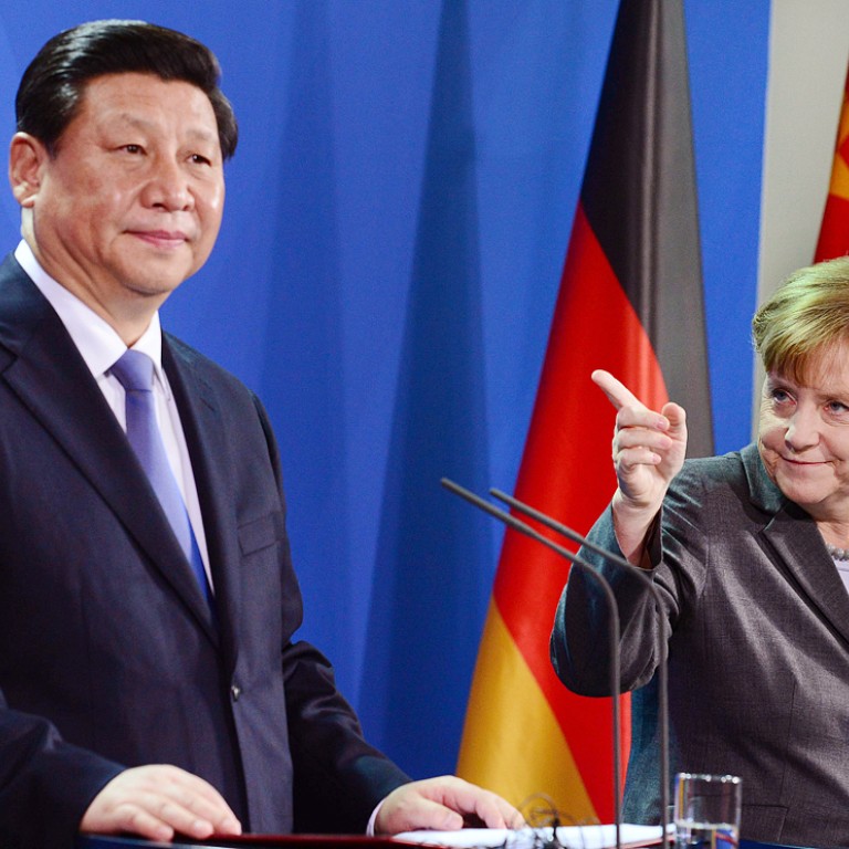 German chancellor Angela Merkel aims to expand trade ties on visit to ...
