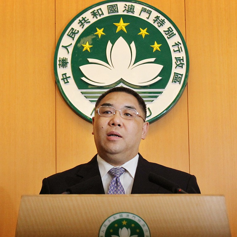 It's official: Macau chief executive Fernando Chui will seek re ...