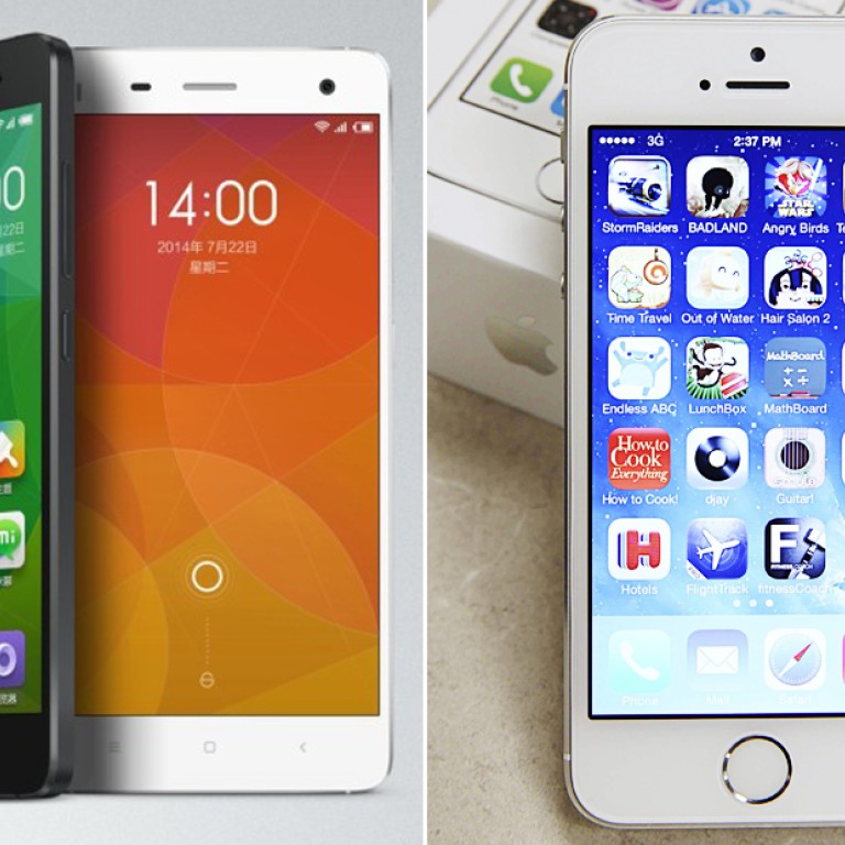 Look familiar? Xiaomi reveals its newest answer to the iPhone - the Mi4 ...