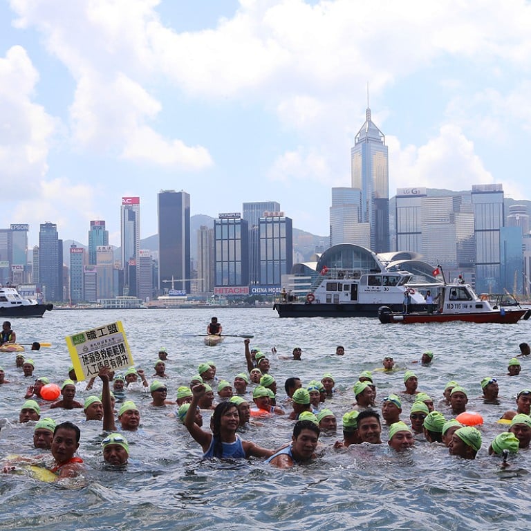 Lifeguards strike and swim in protest over pay and conditions | South ...